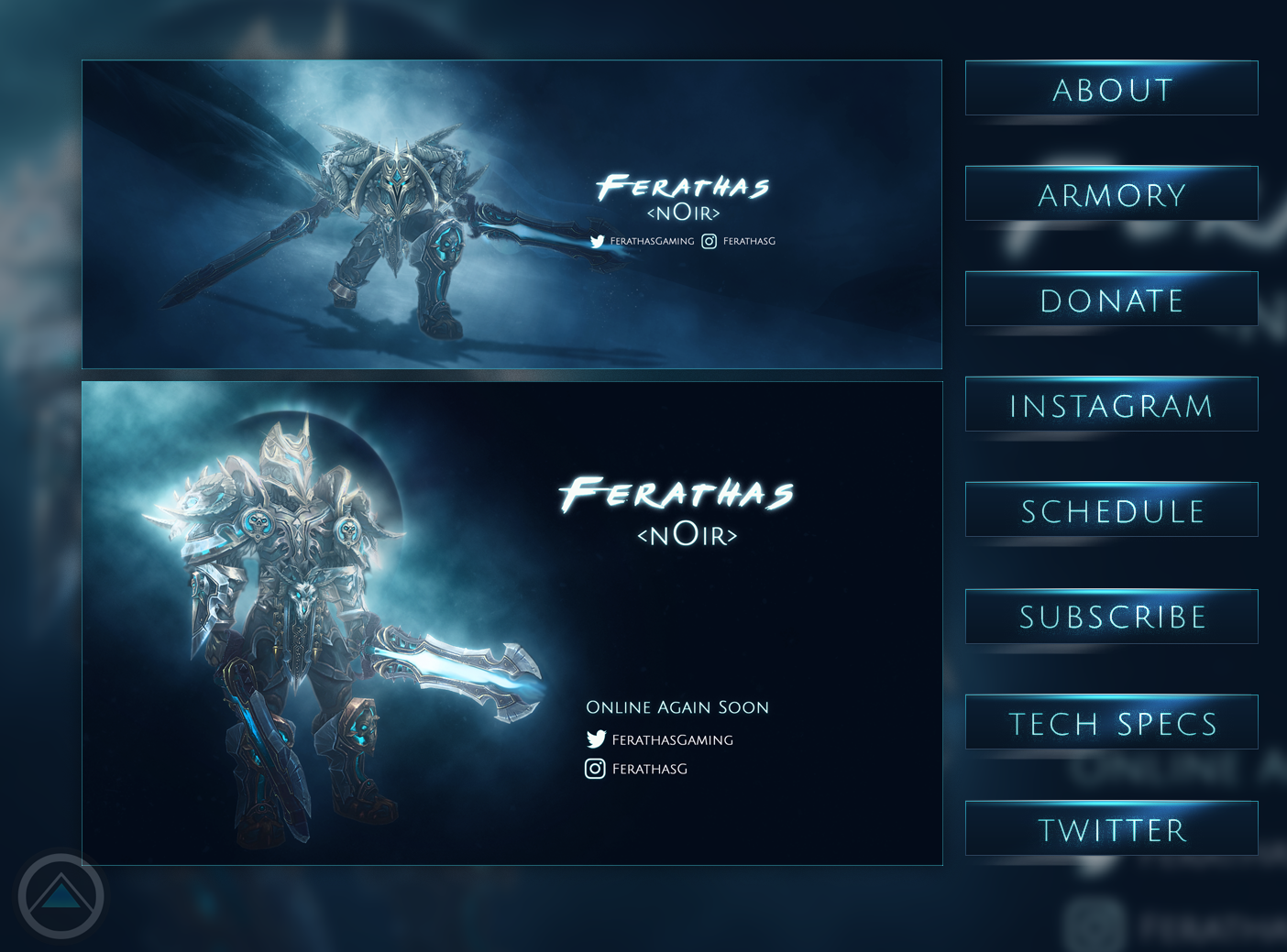 Twitch.tv Pack – Ferathas Gaming - Artenesse